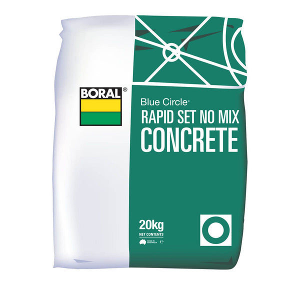 BORAL Rapid Set Concrete Bags 20Kg Melbourne, VIC - Auswood Timber & Hardware